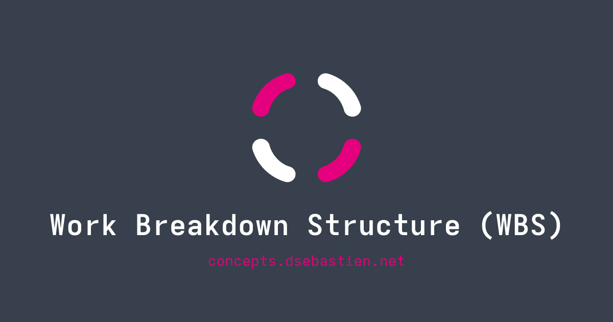 Work Breakdown Structure (WBS) - Concepts
